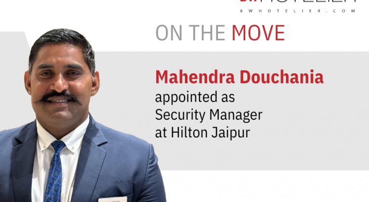 Hilton Jaipur appoints Mahendra Douchania as new Security Manager - BW Hotelier